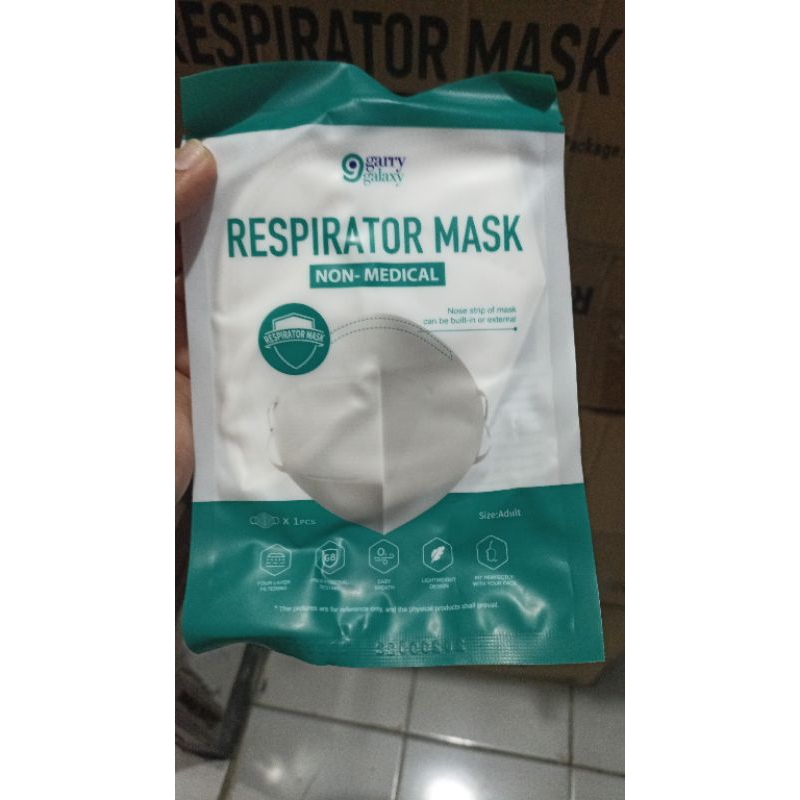 Jual Garry Galaxy Respirator Mask KN 95/Masker Non Medical 4 Layer ...