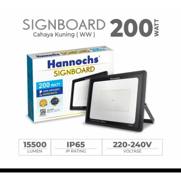Jual Lampu Billboard Hannochs | Lampu Sorot | Signboard 200 Watt ...