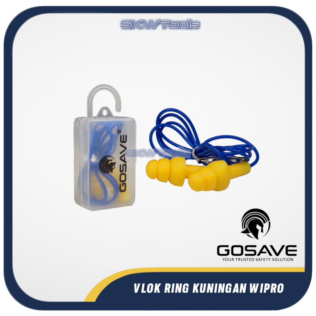 Jual Earplug Ear Plug Pengaman Telinga ( Sumbat Telinga ) Merk Go Save ...