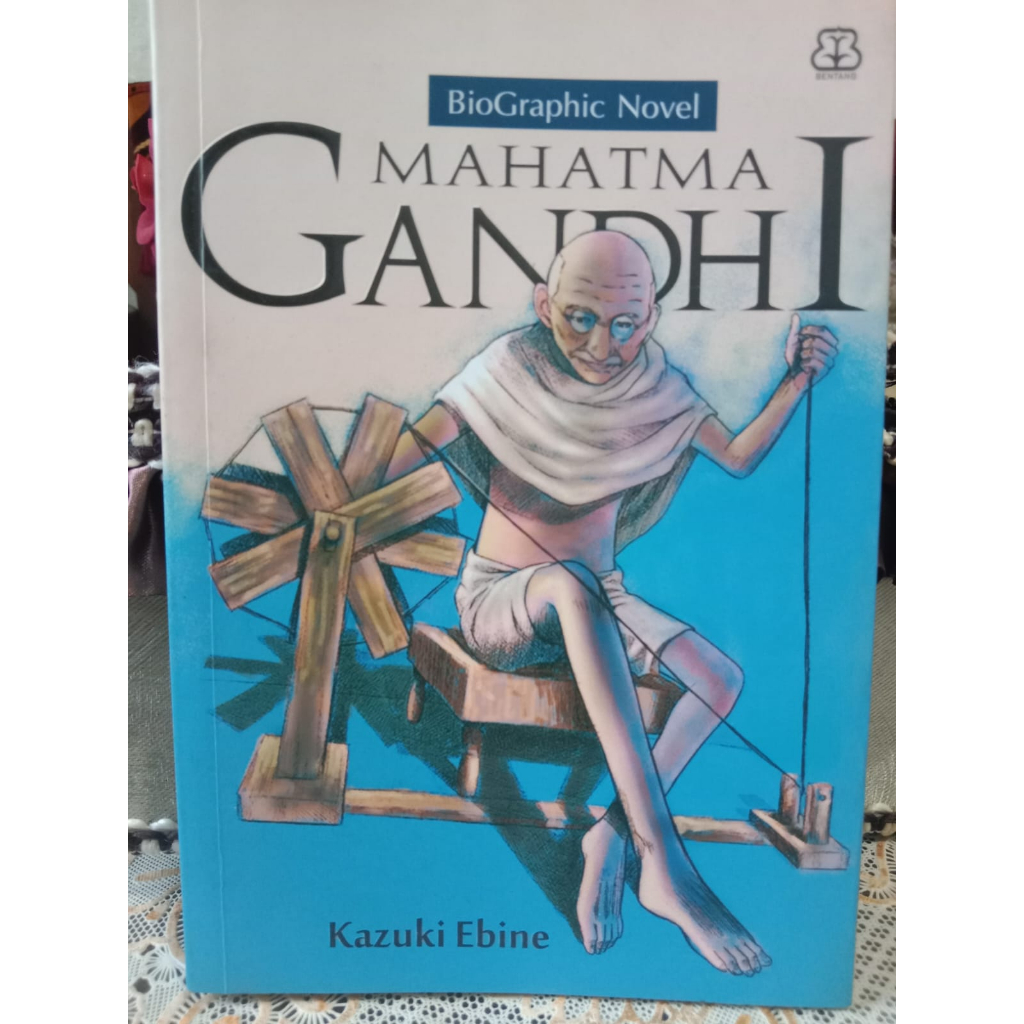 Jual BIOGRAPHIC NOVEL MAHATMA GANDHI by Kazuki Ebine | Shopee Indonesia
