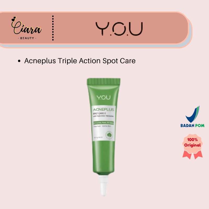 Jual YOU Acne Plus Triple Action Spot Care 12ml | Shopee Indonesia