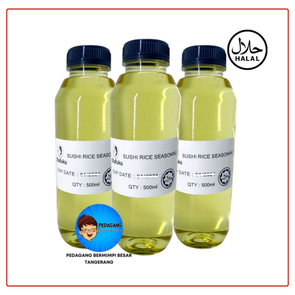 Jual Otafuku Sushi Rice Vinegar HALAL Repack 500ml / Cuka Beras Nasi ...