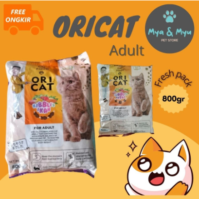 Jual Oricat Freshpack 800gram Ori Cat Dry Food Makanan Kering Untuk ...