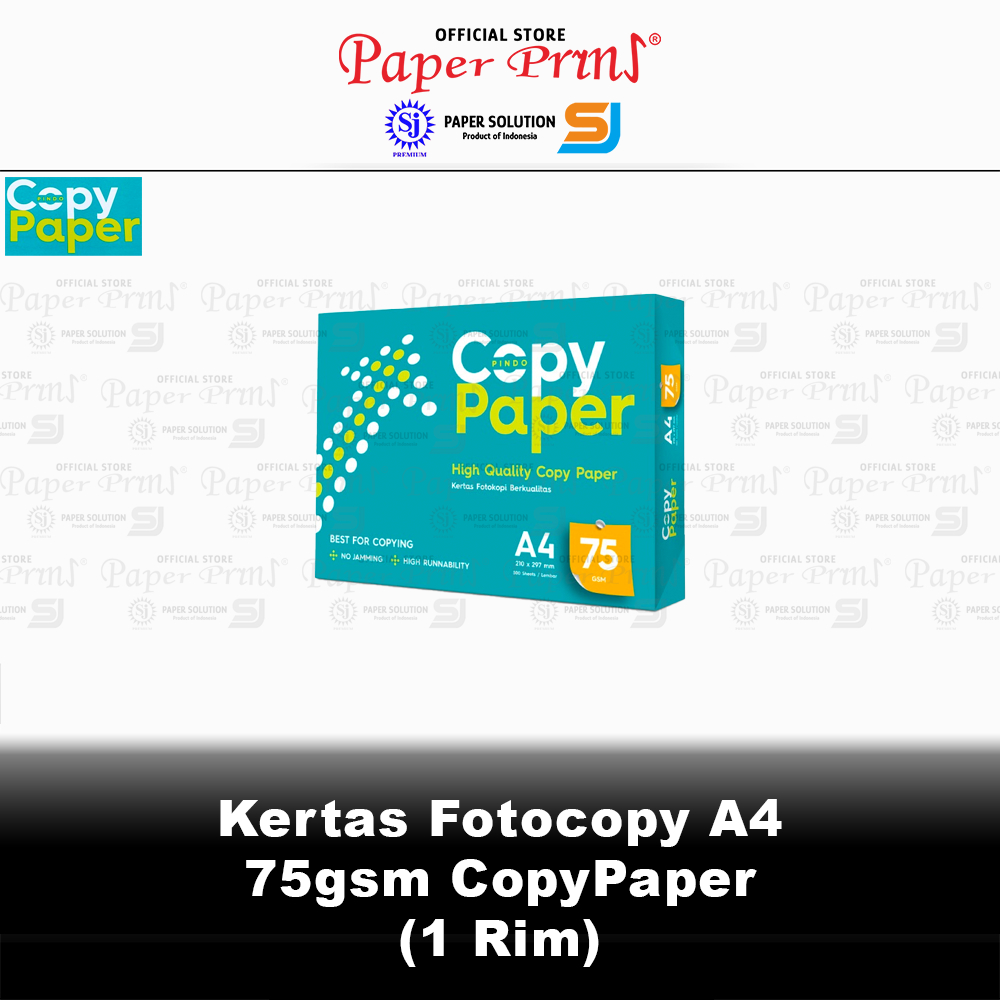 Jual Kertas Fotocopy Hvs A4 75gr Copypaper 1 Rim Shopee Indonesia