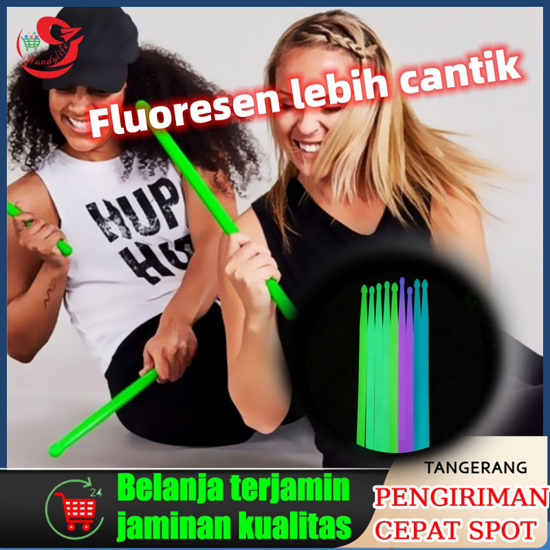 Jual Stick Pound Fit Workout Fluoresensi Ripstix Poundfit Stik Nylon ...