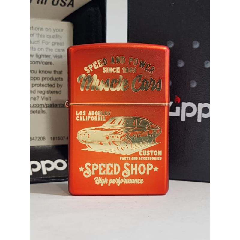 Jual Zippo Original Muscle Car Design 48532 | Shopee Indonesia