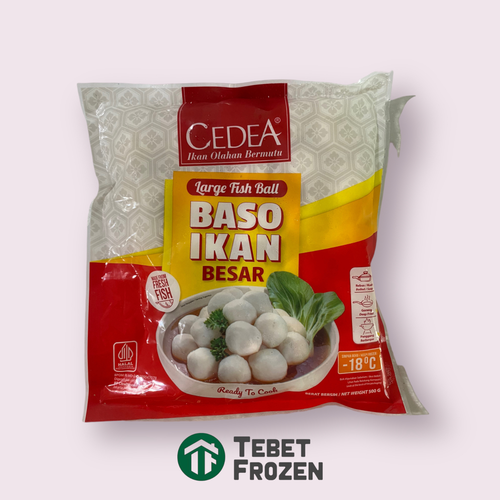 Jual CEDEA BASO IKAN BESAR 500GRAM - TEBET FROZEN | Shopee Indonesia