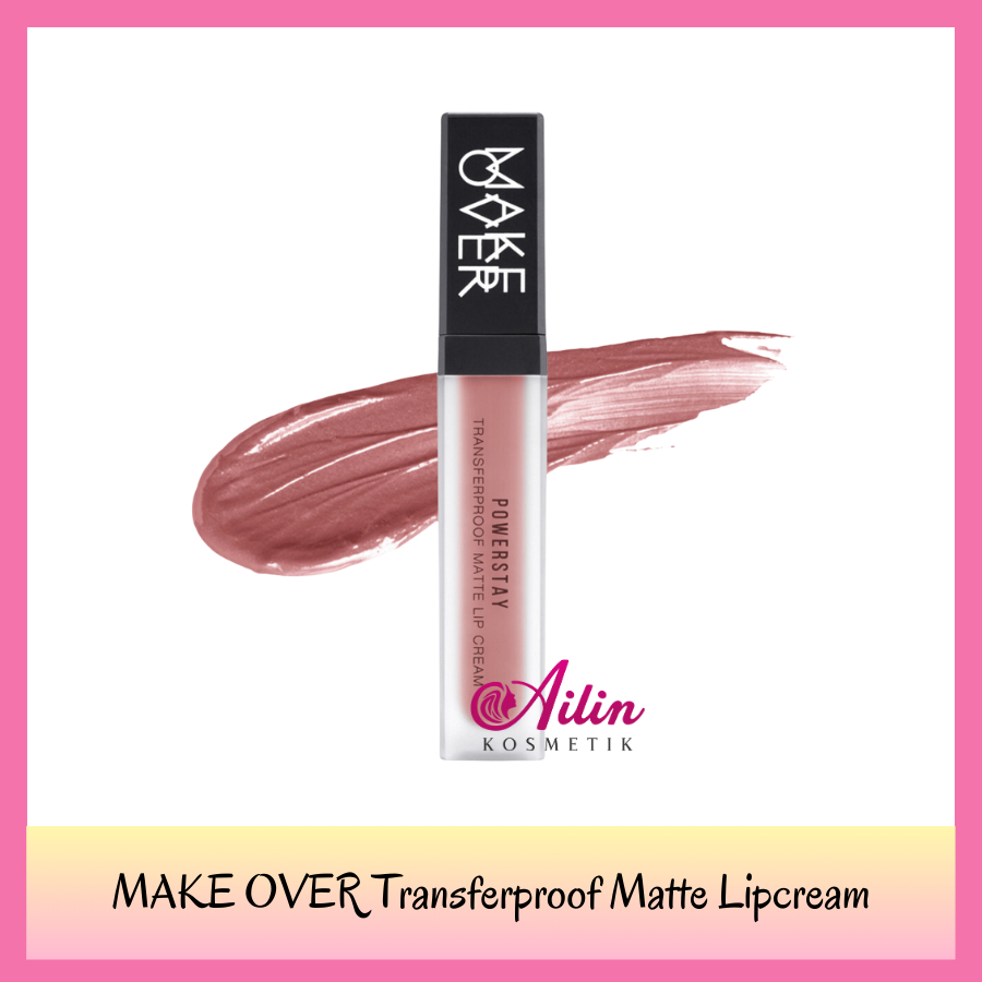 Jual AiLiN MAKE OVER Powerstay Transferproof Matte Lipcream | Makeover ...