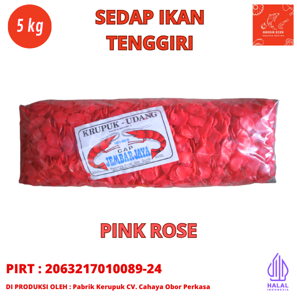 Jual Kerupuk SEDAP - Kerupuk Ikan Tenggiri Pink rose | Shopee Indonesia