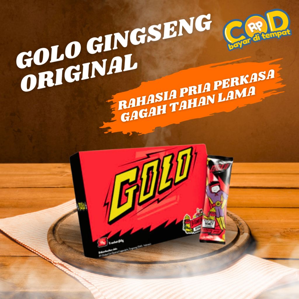 Jual obat kuat tahan lama pria apotik GOLO Ginseng Botanical drink ...