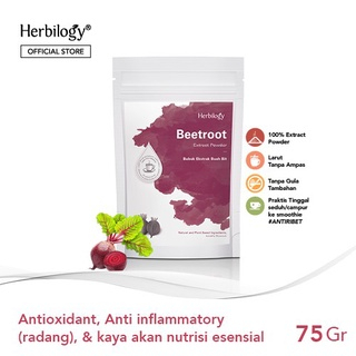 Jual Herbilogy Beet Extract Powder 75g | Shopee Indonesia