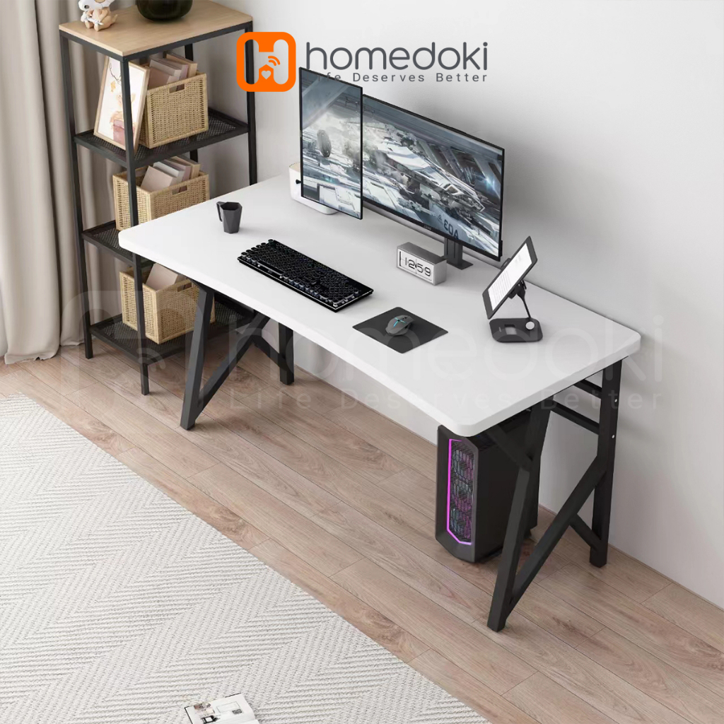 Jual Homedoki Meja Komputer / Meja Kerja / Meja Kantor Minimalis / Meja Belajar / Meja PC ...