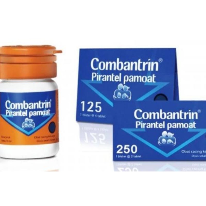 Jual Combantrin | Combantrin tablet 250 | Combantrin tablet 125 ...