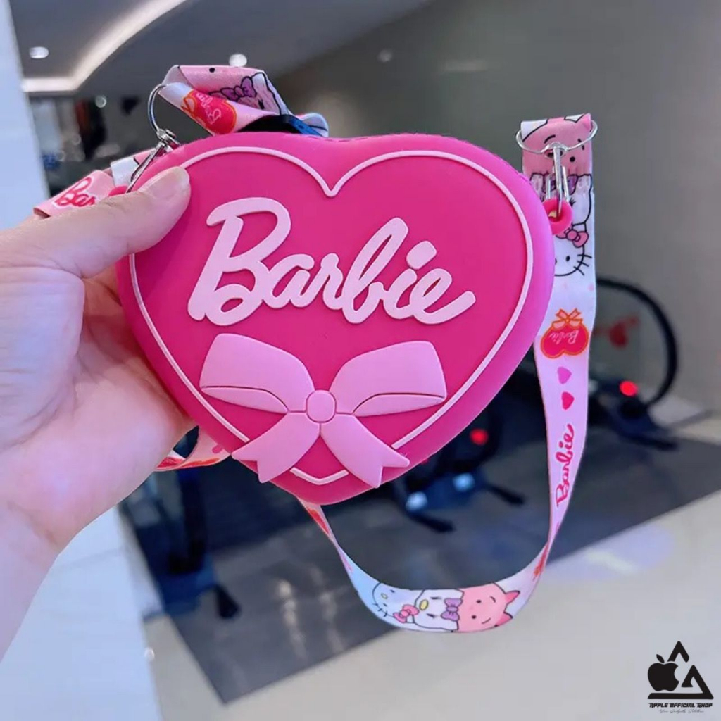Jual Silikon Rubber Tas Mini Barbie + Tali Barbie Selempang Fashion ...