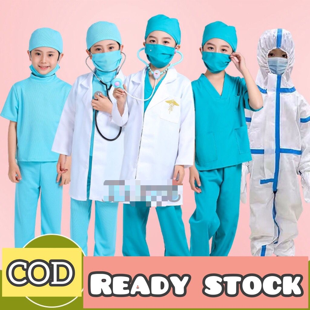 Jual Mainan Baju Dokter Anak Kostum - Baju Oka Anak - Baju Dokter Jaga ...