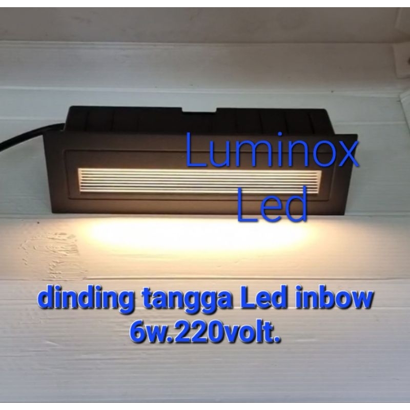 Jual lampu dinding tangga segi panjang led 6w 6watt - wall step light 6 ...