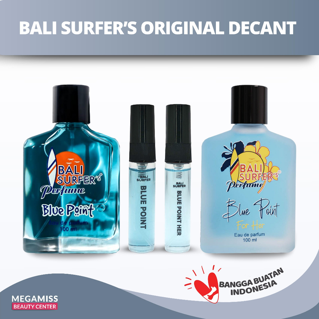 Jual BALI SURFER'S | Decant Perfume Original 5ml Blue Point / Blue ...