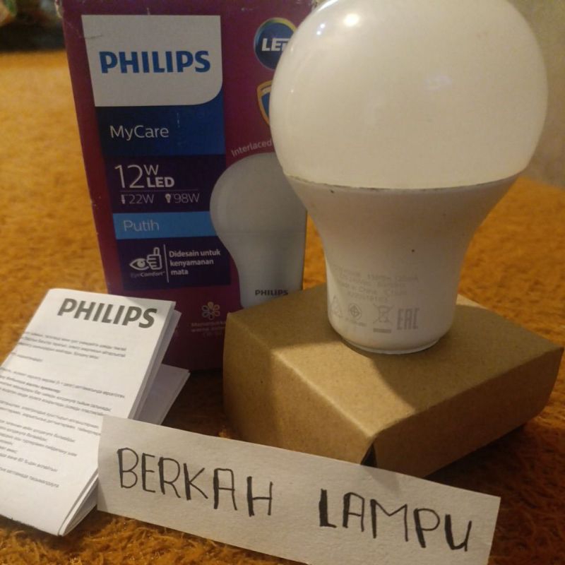 Jual LAMPU LED PHILIPS RECONDISI 12W PLUS DUS | Shopee Indonesia