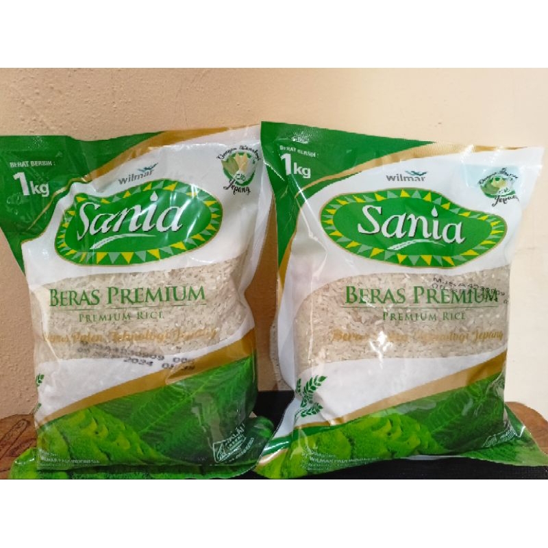 Jual BERAS SANIA KEMASAN 1 KG | Shopee Indonesia