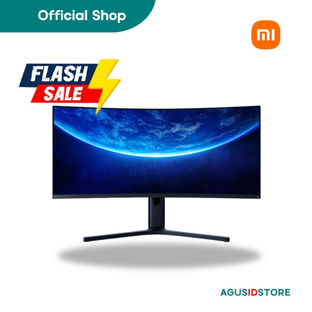 Jual Xiaomi Mi Curved Gaming Monitor 34" WQHD 1500R 121% sRGB 144Hz ...