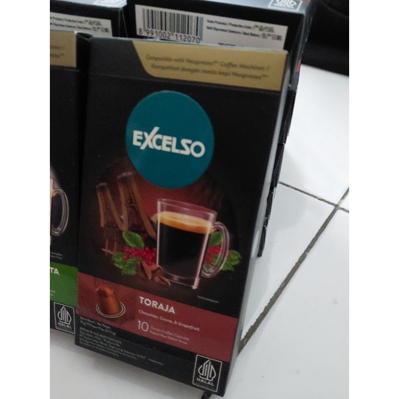Jual Kopi Excelso Capsule [ KAPSUL ] -untuk mesin nespresso excelso ...