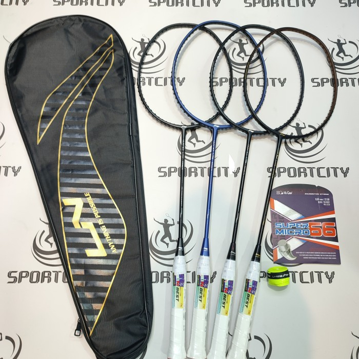 Jual Raket Badminton Lining Windlite stealth 77gr 78gr 5U Windlite ...