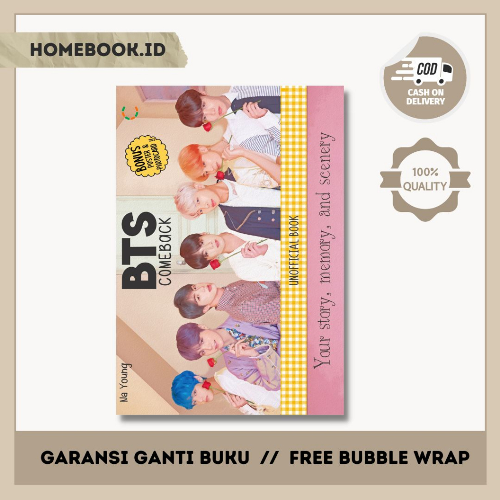 Jual BUKU KPOP : BTS Comeback! / BUKU BTS : Buku Korea : Buku untuk ...