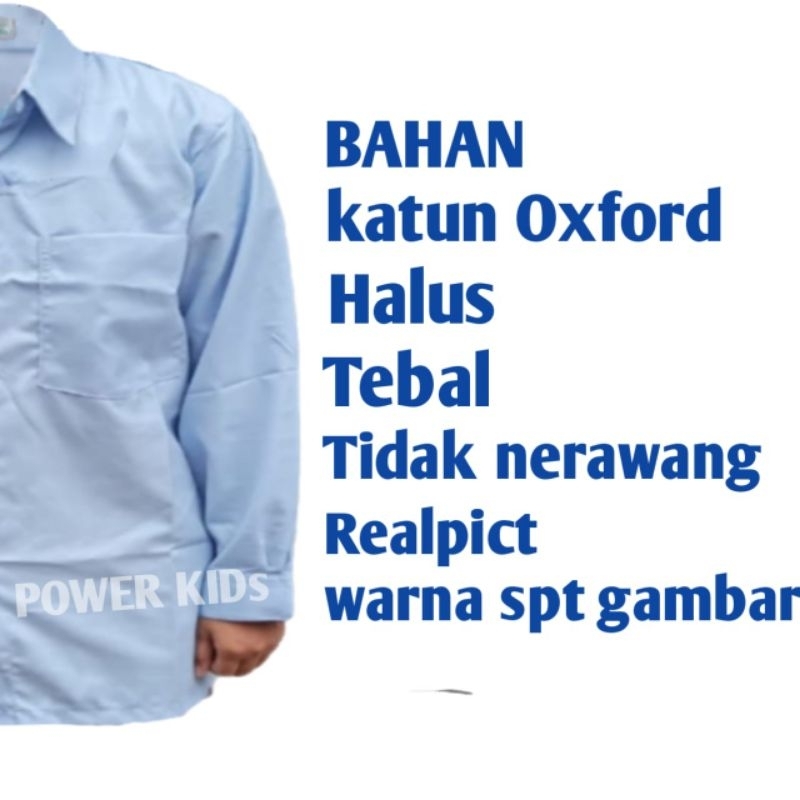 Jual Seragam Kemeja biru muda telur asin | Shopee Indonesia