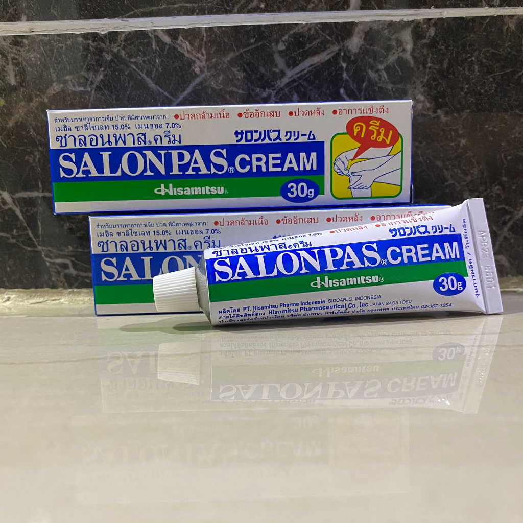 Jual Salonpas Cream Thailand 30gr | Shopee Indonesia