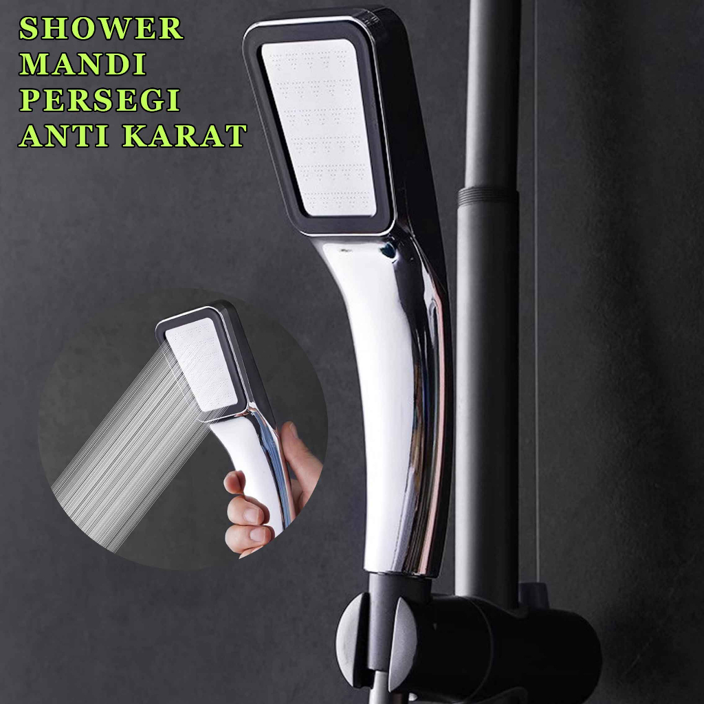 Jual Kepala Shower Stainless * Shower Mandi Persegi * Shower Kamar ...