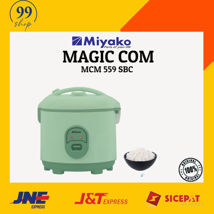 Jual Miyako MCM-559 SBC Rice Cooker Magic Com 2 Liter Miyako MCM 559 ...