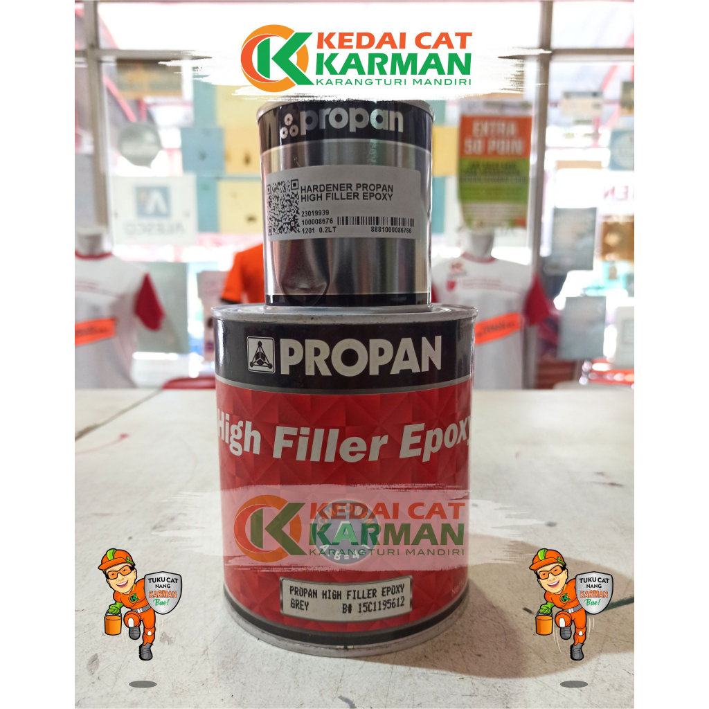 Jual PROPAN HIGH FILLER EPOXY - CAT DASAR ANTI KARAT CAT DASAR MOTOR ...