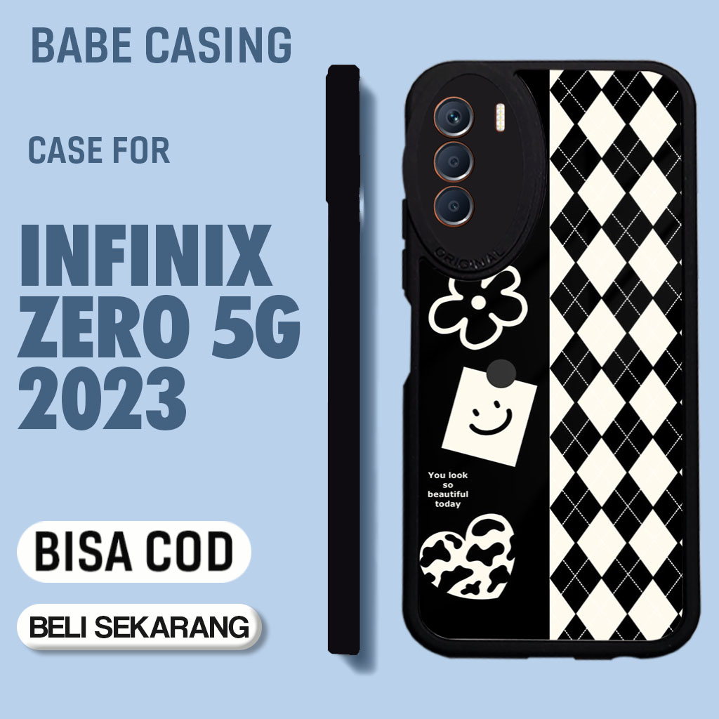 Jual case infinix zero 5g 2023 terbaru aesthetic cute 3 karakter art ...