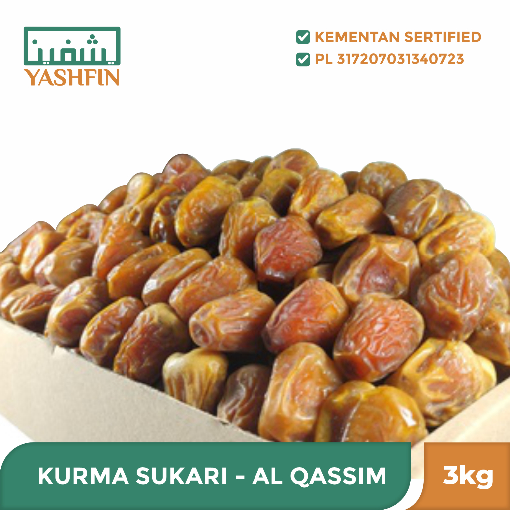 Jual Kurma Sukari Premium Al Qassim 3kg | Shopee Indonesia