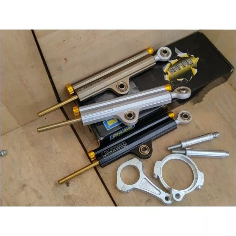 Jual STABILIZER STANG OHLINS NINJA R RR SS STEERING DUMPER OHLINS PNP ...