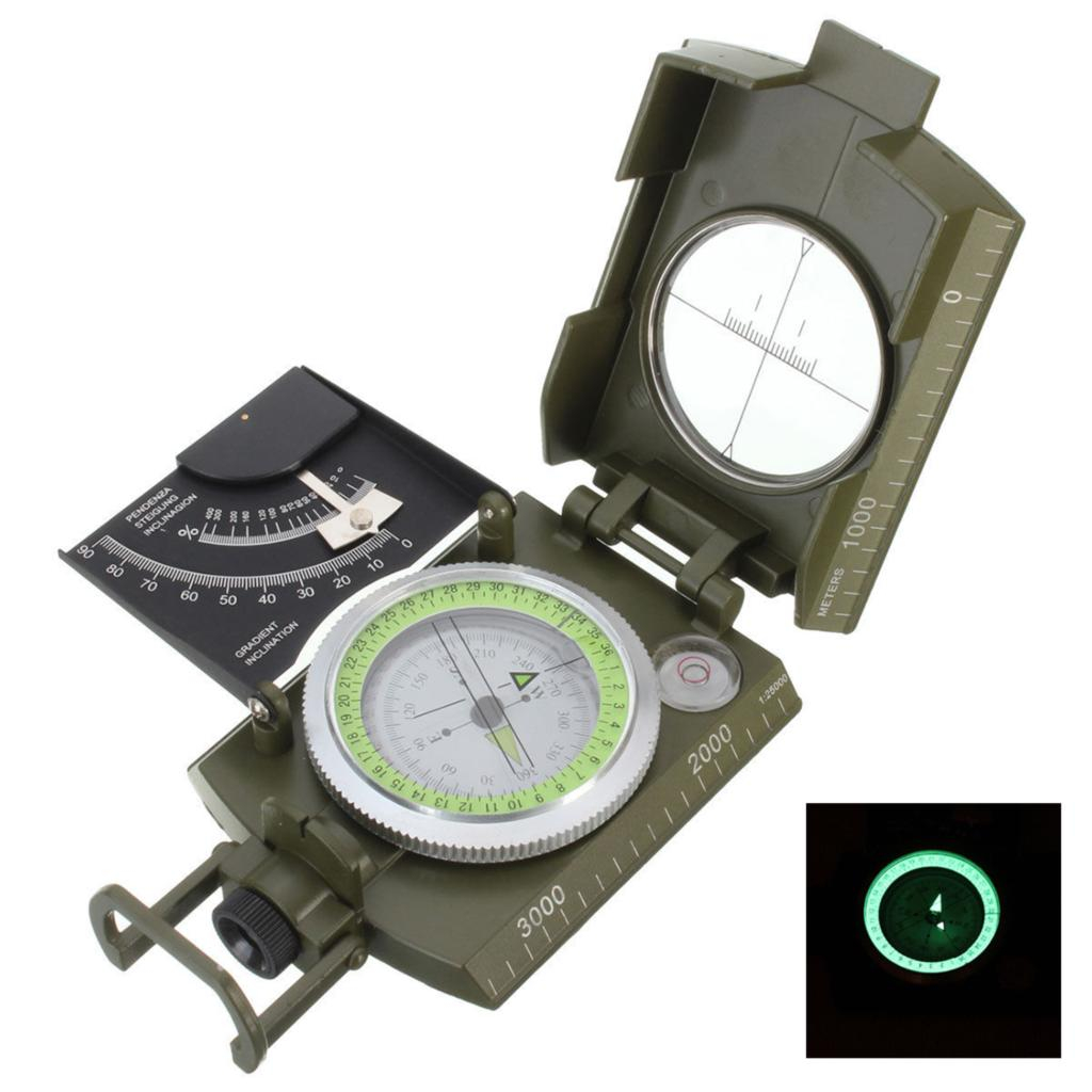 Jual ROBESBON Kompas Militer dengan Clinometer Military Grade Compass ...