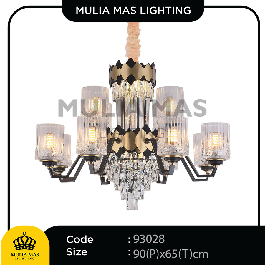 Jual Lampu Gantung Model Gelas Modern Art Deco Dekor Ruang Tamu 93028 ...
