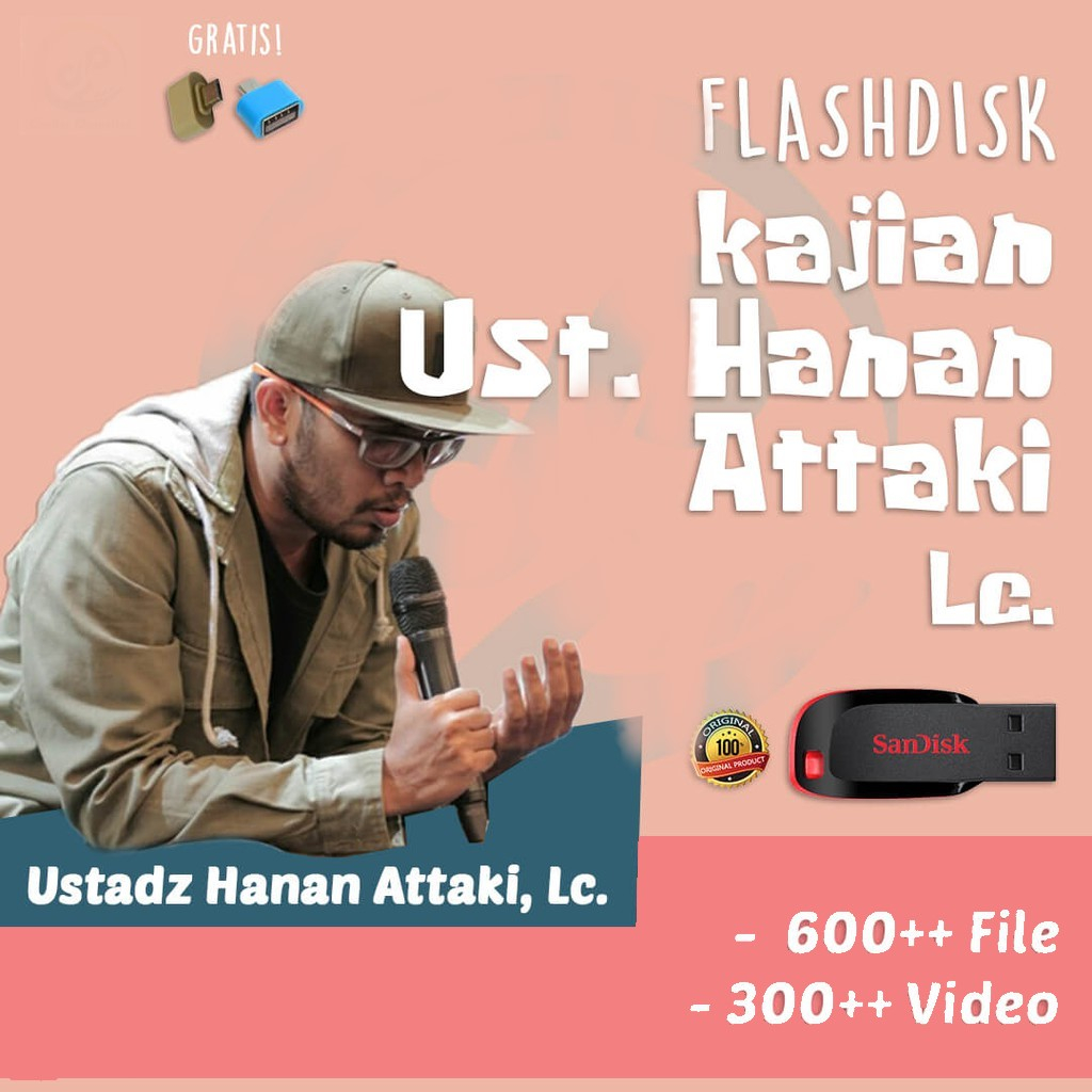 Jual Flashdisk Isi Ceramah stadz Hanan Attaki | Shopee Indonesia