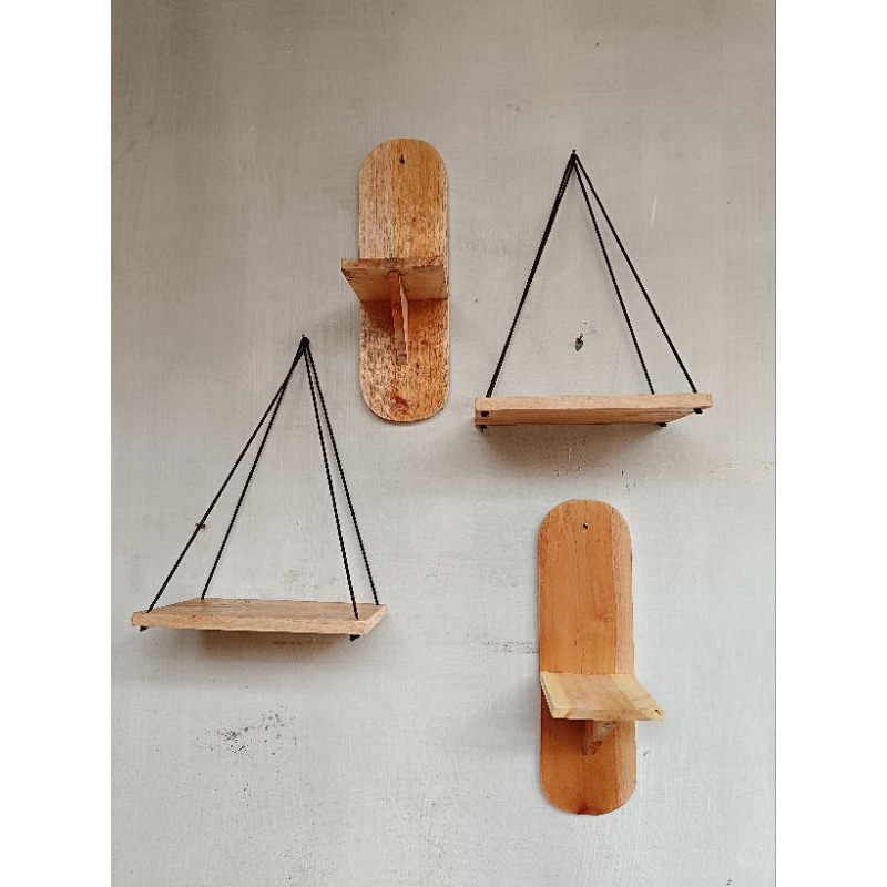 Jual aneka hiasan dinding | ambalan kayu | tempat bunga | rak bunga ...