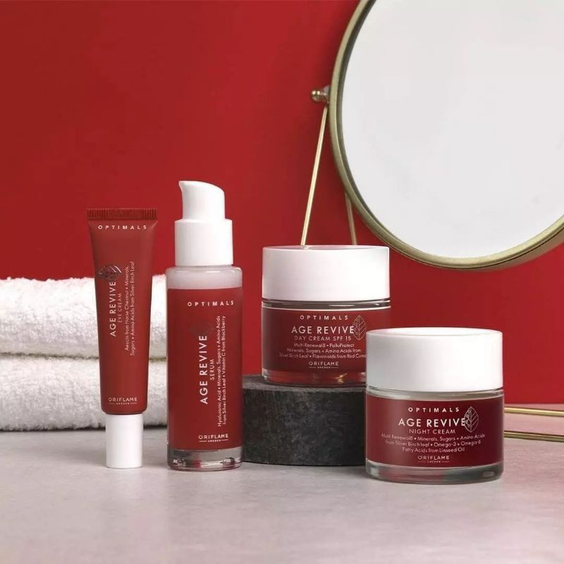 Jual Optimals Age Revive 15 Spf Series Original | Shopee Indonesia
