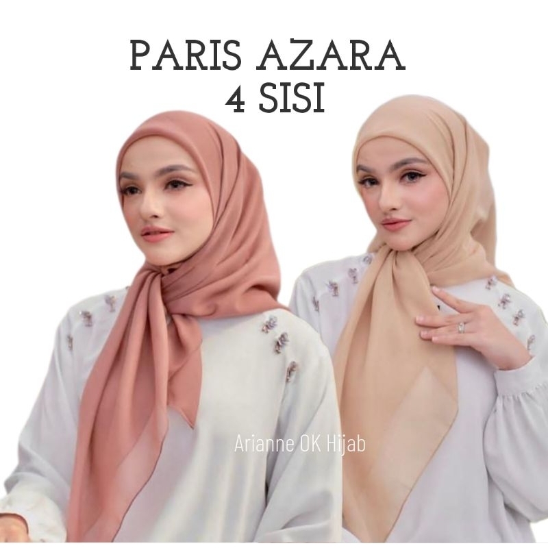 Jual AZARA PARIS PREMIUM FULL NECI 4 SISI METAL LOGO PARIS JADUL/PARIS ...