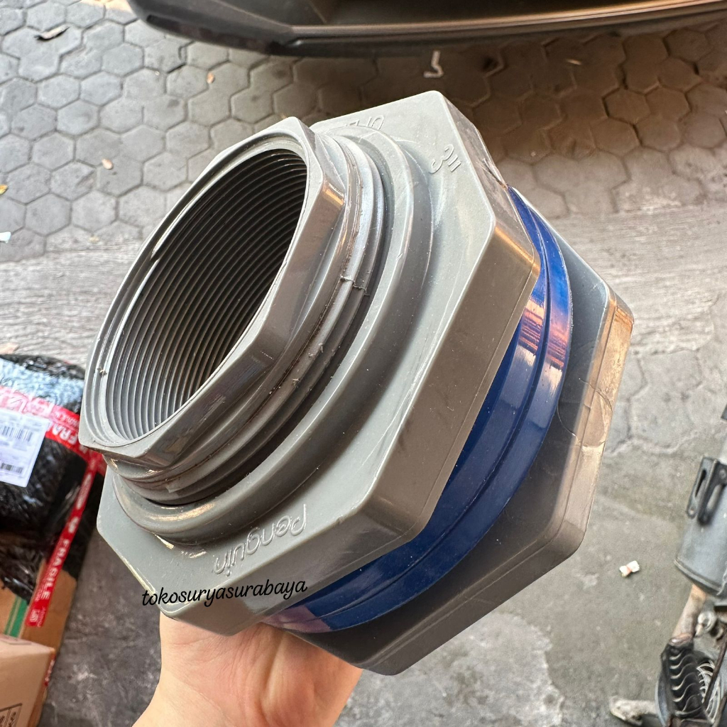 Jual Mur Tandon 3 inch PINGUIN - Mur Tandon 3" PENGUIN Bulk Head 3 ...