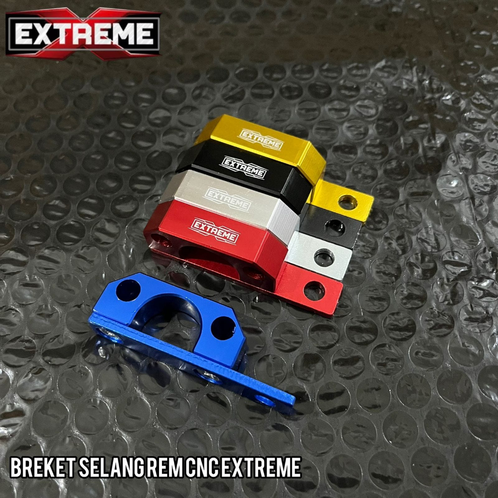 Jual Breket Kleman Selang Kabel Rem Variasi Extreme Tahanan Selang Rem ...