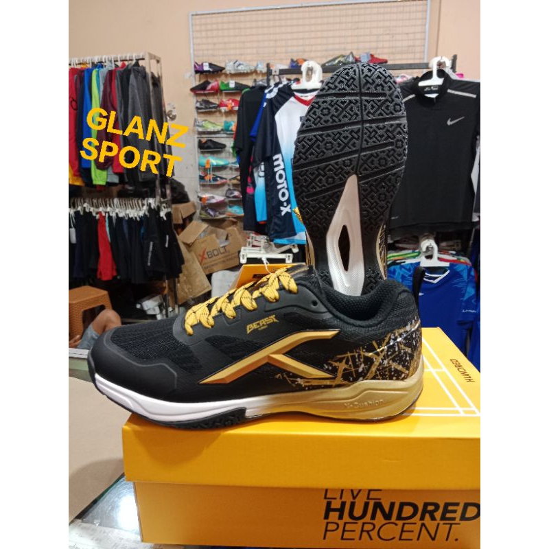 Jual SEPATU BADMINTON HUNDRED HNDRD BEAST MAX ORIGINAL | Shopee Indonesia
