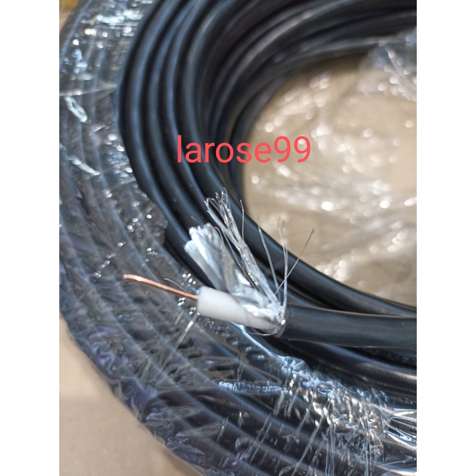 Jual Kabel Antena TV CCTV Coaxial Koaksial Cable RG59 RG6 Harga METERAN ...