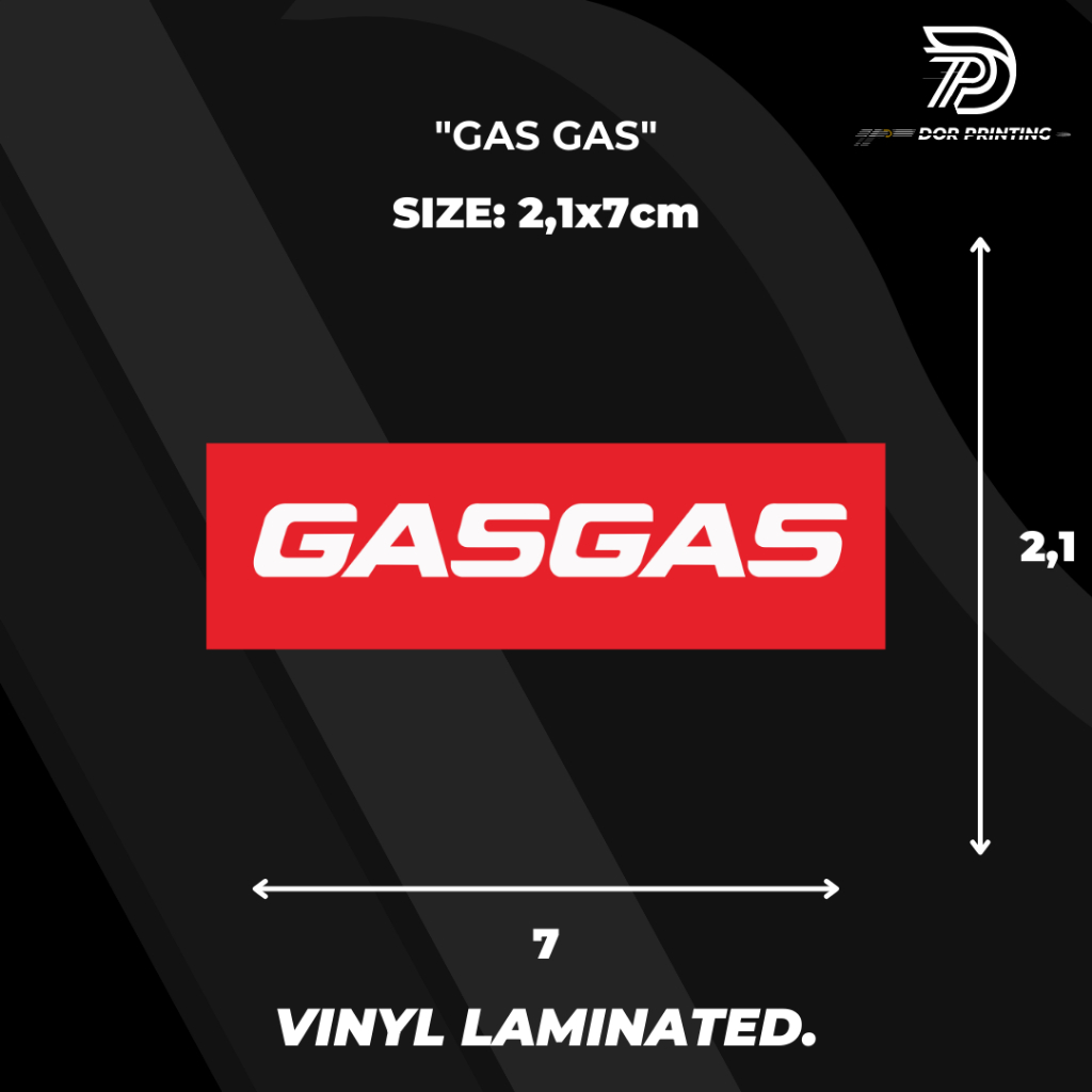Jual STICKER/ GASGAS VIRALL KEREN LOGO GASGAS | Shopee Indonesia