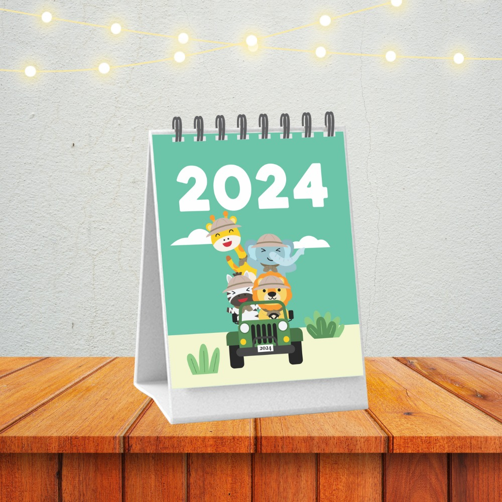 Jual KALENDER 2024 MINI KALENDER MEJA MINI Kalender Meja Estetik 2024 ...