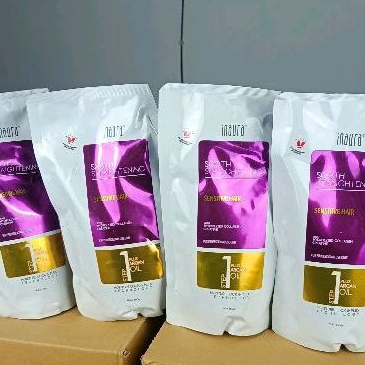Jual INAURA SMART STRAIGTENING OBAT SMOOTHING STEP 1 600 GRAM | Shopee ...
