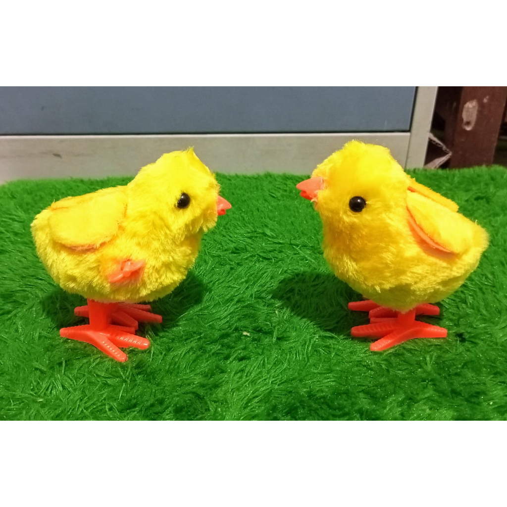 Jual Mainan Ayam Kuning Mini bisa Jalan | Shopee Indonesia