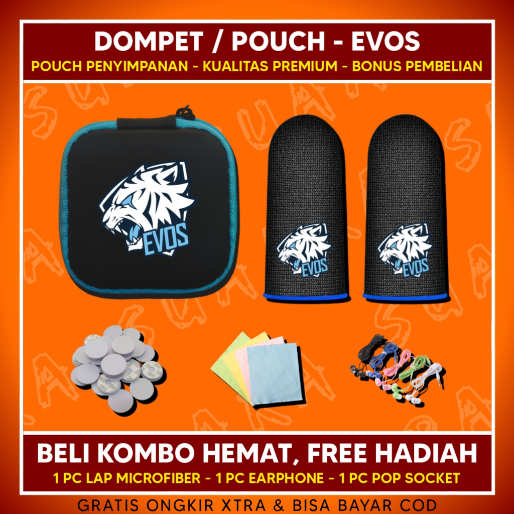 Jual SUAARA - POUCH EVOS | DOMPET MINI BOX PENYIMPANAN SARUNG TANGAN ...